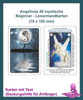 Power AO Lenormandkarten (Größe 5,9 x 9,1cm - ohne weißen Rand ...